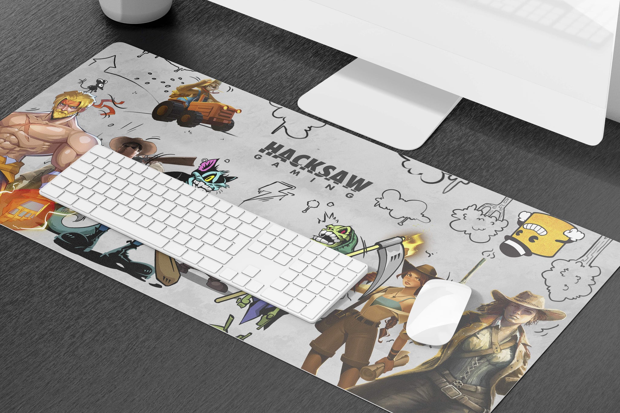 Mouse/Desk Mat – Hacksaw Gaming